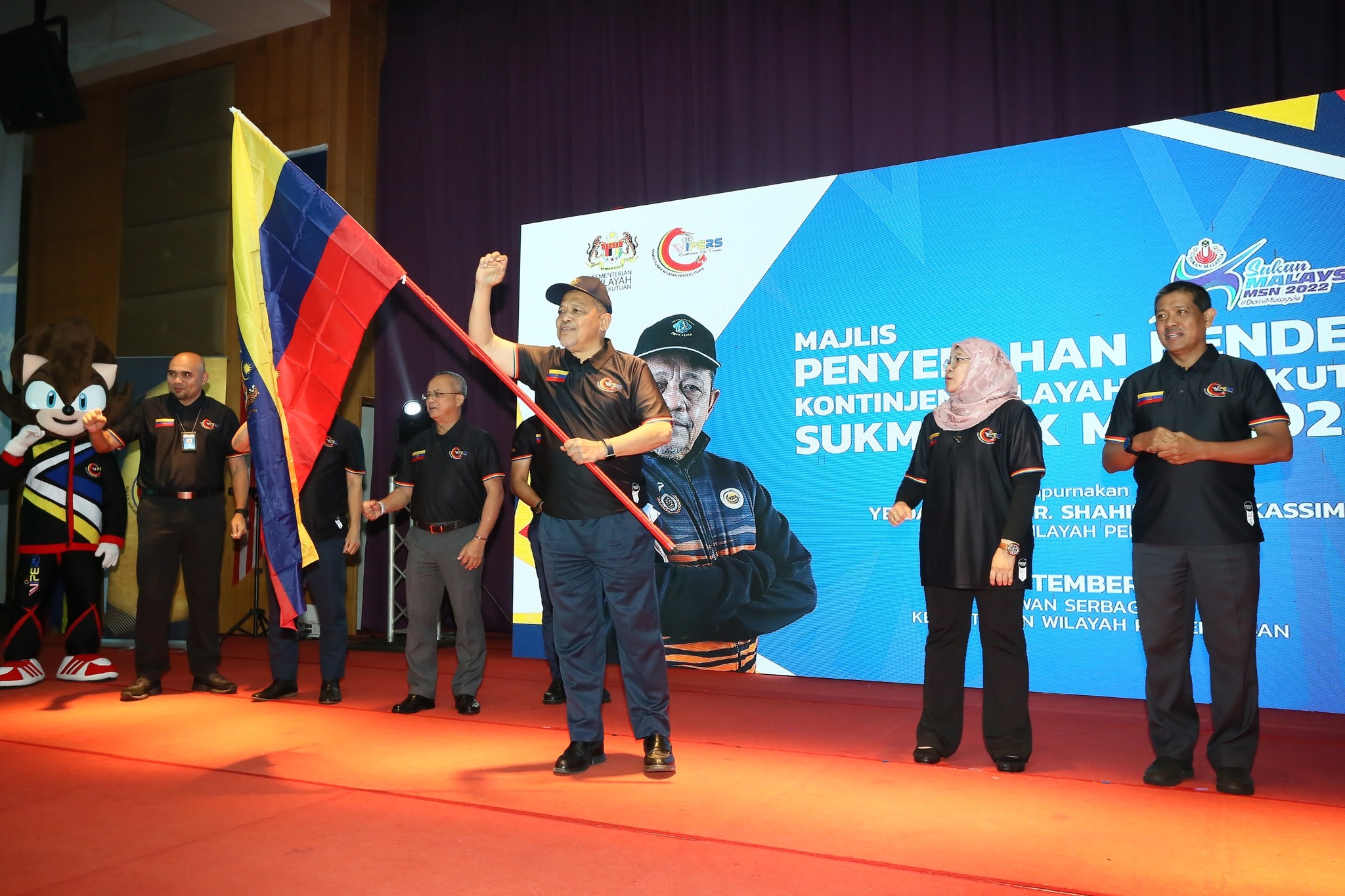 Majlis Penyerahan Bendera Kontinjen Wilayah Persekutuan ke SUKMA XX MSN 2022 - Majlis Sukan ...