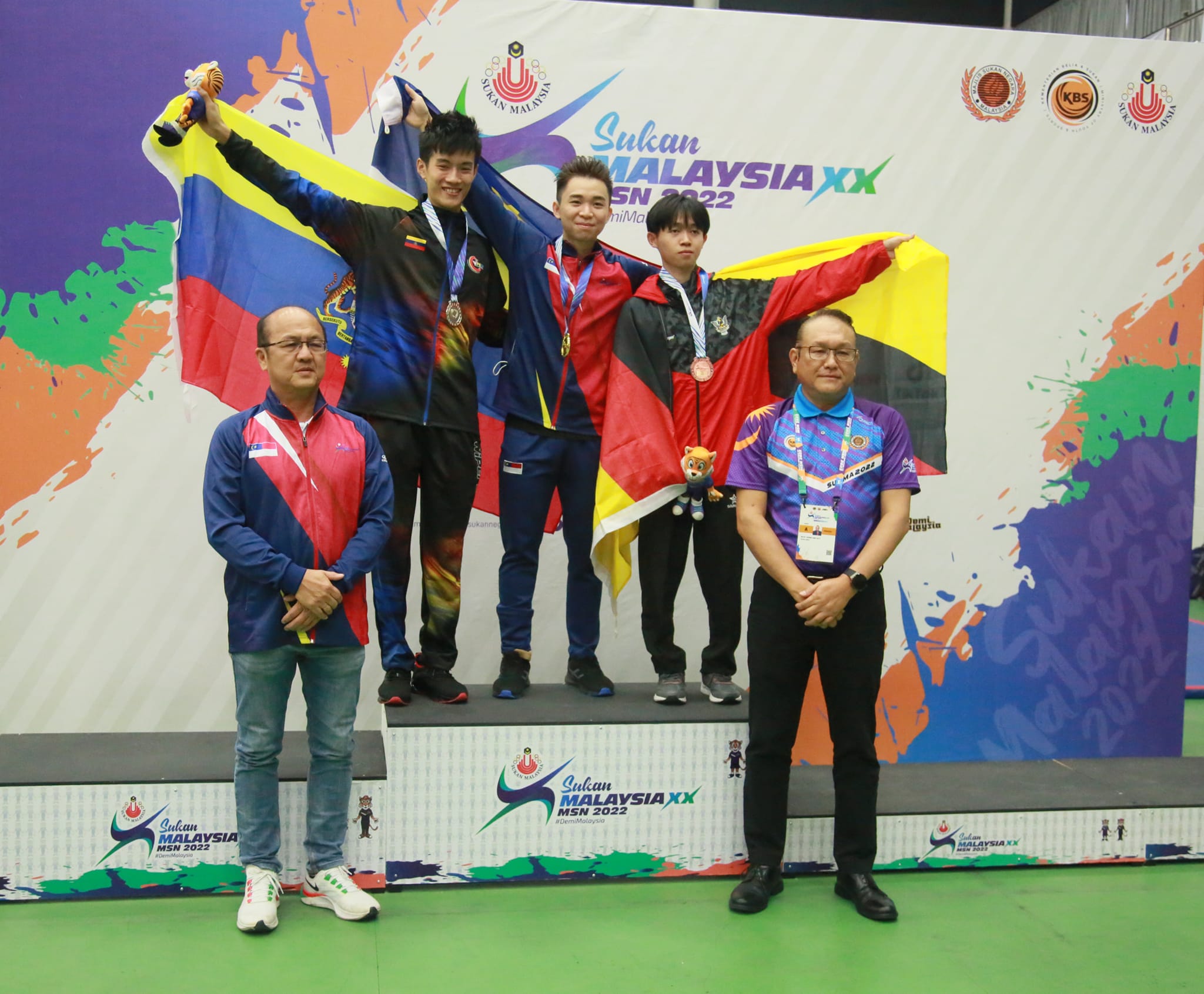 Skuad wushu WiPers - Majlis Sukan Wilayah Persekutuan