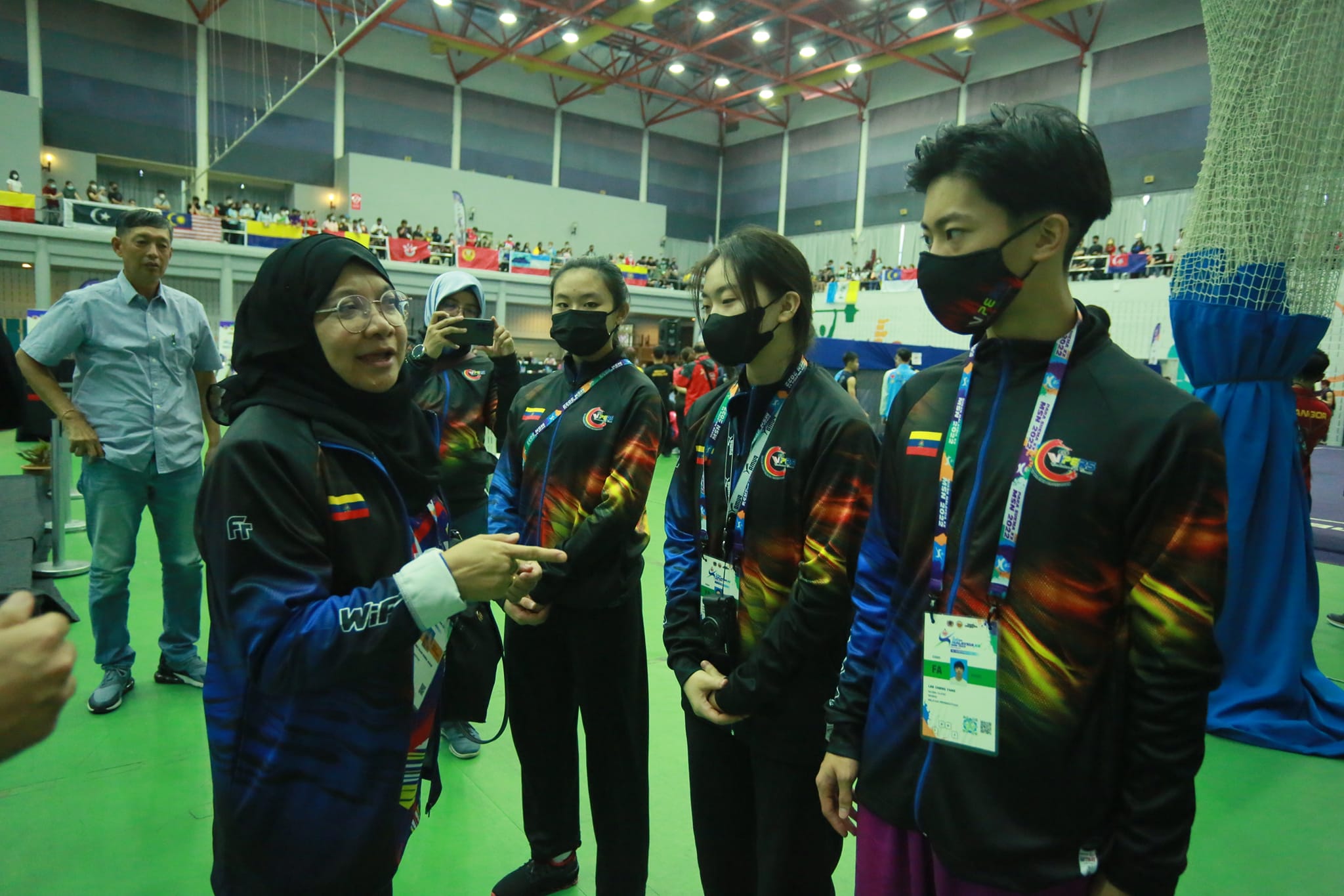 Skuad wushu WiPers - Majlis Sukan Wilayah Persekutuan