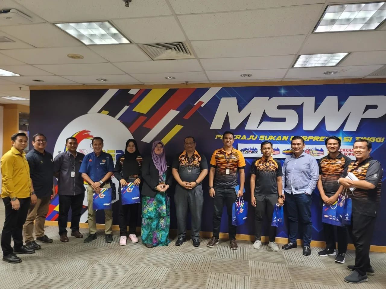 Perbincangan Cawangan Bakat dan Pelapis MSN bersama MSWP - Majlis Sukan Wilayah Persekutuan
